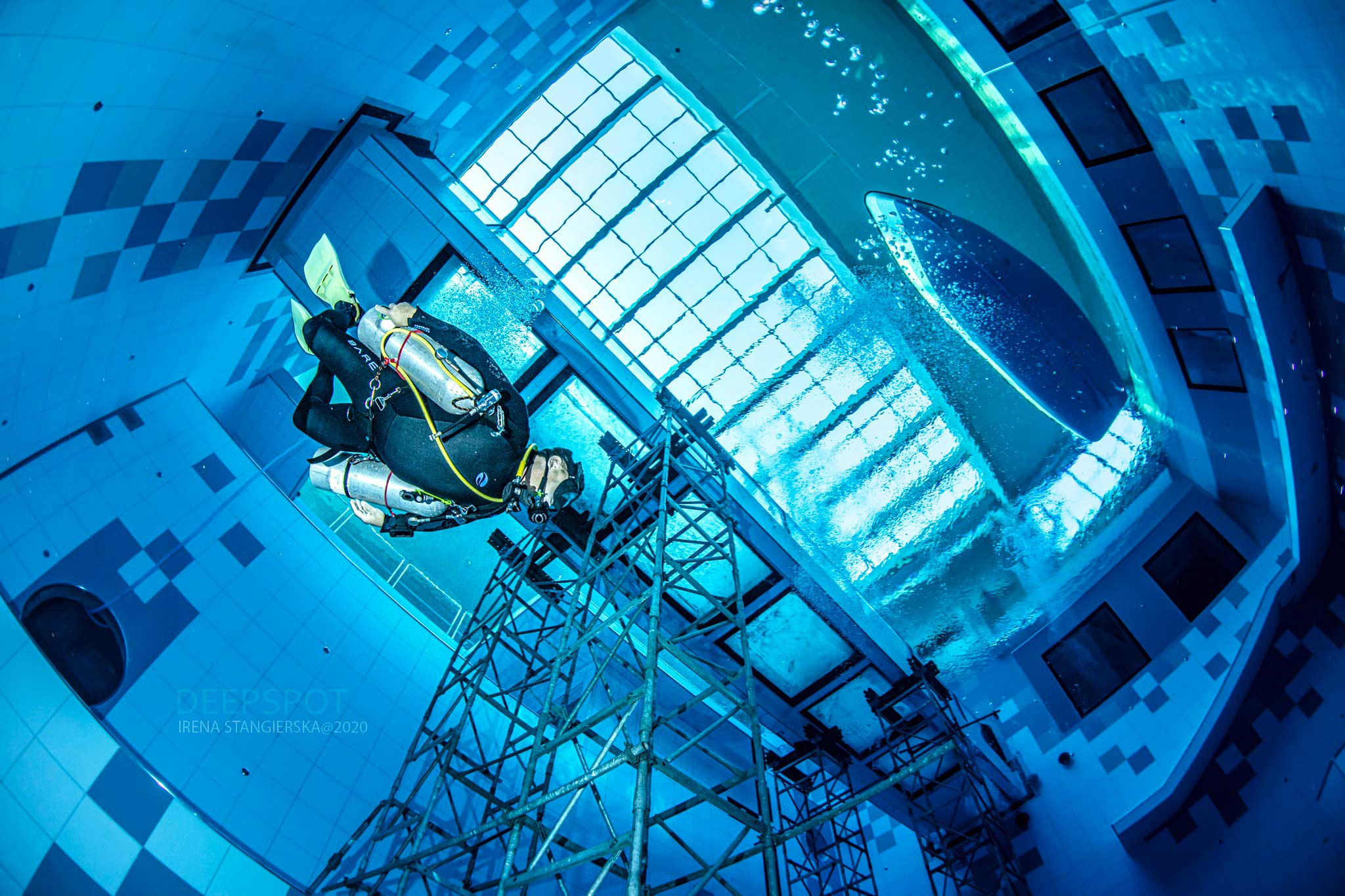 La piscine la plus profonde du monde vient d’ouvrir en Pologne