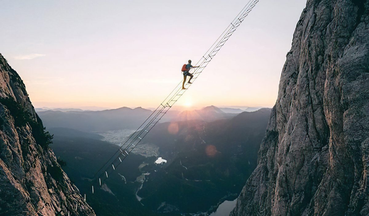 « Stairway to Heaven » - la via ferrata du Donnerkogel, la plus ...