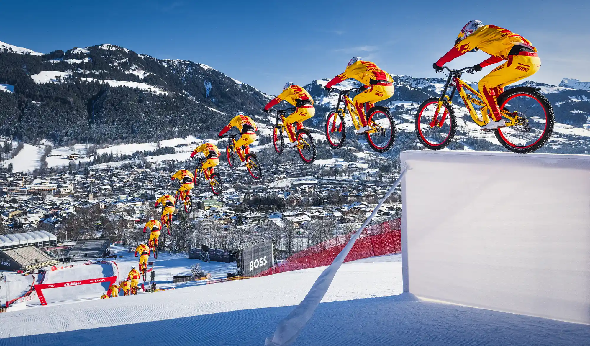 Vidéo : Fabio Wibmer défie la légendaire piste de Kitzbühel… en VTT